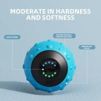 China Electric Back Foot Pain Massager Roller Ball Self spiky silicone yoga massage roller ball vibrating massage ball for sale