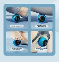 China Electric Back Foot Pain Massager Roller Ball Self spiky silicone yoga massage roller ball vibrating massage ball for sale