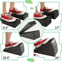 China Adjustable EPP Squat Wedge Anti-Slip Squat Wedge Block Heel Elevated Calf Stretcher for sale