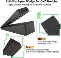 China Adjustable EPP Squat Wedge Anti-Slip Squat Wedge Block Heel Elevated Calf Stretcher for sale