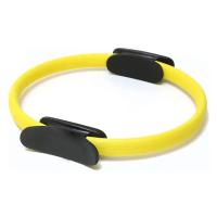 China Fitness Accessories eco-friendly double handle magic yoga pilates circle yoga pilates ring for sale
