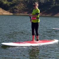 China New Design Factory Price SUP Paddle Board Wholesale Durable Stand Up Paddle Board Foam Core Rigid PU Hardshell Surfboard for sale