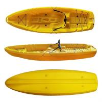 China Factory cheap price OEM/ODM fashion design HDPE plastic single person sit on kayak fishing for sale for sale