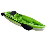 China One Person Plastic Paddle Kayak Fishing Single Seat Sit On Fishing Kayak Sit On Top Kayak Boat Plastic Dropshipping for sale