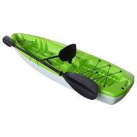 China One Person Plastic Paddle Kayak Fishing Single Seat Sit On Fishing Kayak Sit On Top Kayak Boat Plastic Dropshipping for sale