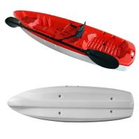 China Cheap Factory Price Customized Blow Molded HDPE Beginner One Person Sit On Top Kayak For Children Adult for sale