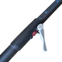 China Carbon Shaft Plastic Blade Two Pieces Adjustable Carbon Paddle For Paddle Board And Surfboard for sale
