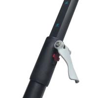 China Plastic Blade Aluminum Shaft SUP Surfboard Paddle Adjustable Two Pieces Paddle For Paddle Board for sale