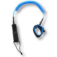 China Cheap Coiled Safety Leash For SUP And Surfboard for sale