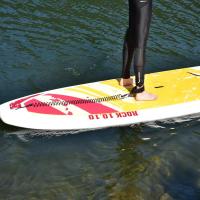 China Cheap Coiled Safety Leash For SUP And Surfboard for sale