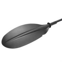 China wholesale light weight High Quality Two Pieces Carbon Shaft Glassfiber reinforced PP Carbon kayak paddle for sale