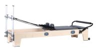 China Wood Pilates Reformer Equipment 85 X 24 X 14 Inches Frame Material Engineered for Pilates Studios and Wellness Centers for sale