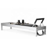China Classical Aluminum Pilates Reformer 60 Lbs Portable Pilates Machine Featuring Smooth Operation and Adjustable Settings for sale