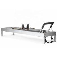 China Classical Aluminum Pilates Reformer 60 Lbs Portable Pilates Machine Featuring Smooth Operation and Adjustable Settings for sale