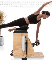 China Non slip Padded Handles Pilates Chairs offering Adjustable Springs Resistance System and Minimal Assembly suitable for Health Clubs for sale