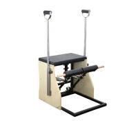 China Adjustable Springs Resistance System Pilates Chairs Featuring Wood Frame and Typically 2 to 4 Springs Suitable for Fitness Centers for sale