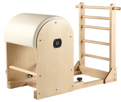 China Indoor And Outdoor Wooden Ladder Barrel Manufactured In USA Suitable For Professional Pilates And Rehabilitation Centers for sale