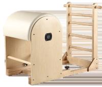 China Indoor And Outdoor Wooden Ladder Barrel Manufactured In USA Suitable For Professional Pilates And Rehabilitation Centers for sale