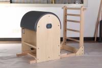 China Indoor And Outdoor Wooden Ladder Barrel Manufactured In USA Suitable For Professional Pilates And Rehabilitation Centers for sale