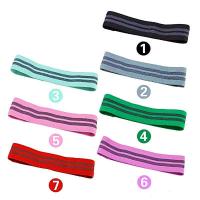 China Virson Anti Slip Cotton Hip Resistance Bands Booty Exercise Elastic Bands For Yoga Stretching Training Fitness for sale