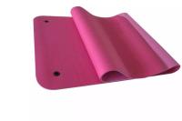 China Pink Colour Double Layer TPE Non Slip Yoga Mat for Home Gym for Women Men, 72” x 26” x 1/4 inch for sale