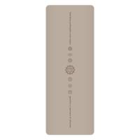 China Factory Custom Non Slip Eco Friendly Fitness Printed PU Rubber Yoga Pilates Mat for sale