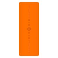 China Factory Custom Non Slip Eco Friendly Fitness Printed PU Rubber Yoga Pilates Mat for sale