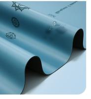 China Factory Custom Non Slip Eco Friendly Fitness Printed PU Rubber Yoga Pilates Mat for sale