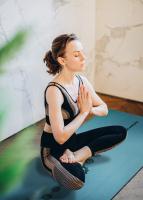 China Factory Custom Non Slip Eco Friendly Fitness Printed PU Rubber Yoga Pilates Mat for sale