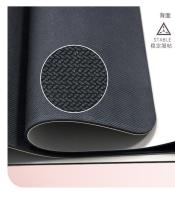 China Factory Custom Non Slip Eco Friendly Fitness Printed PU Rubber Yoga Pilates Mat for sale
