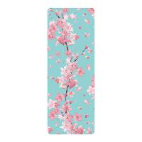 China New Trending Full Color Custom Logo Printed Eco Friendly Sublimation Printing PU Yoga Mat for sale