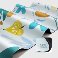 China New Trending Full Color Custom Logo Printed Eco Friendly Sublimation Printing PU Yoga Mat for sale