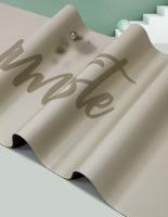 China 5mm Printed Pu Custom Eco Friendly PU Rubber Pilates Yoga Mat With Namaste Logo for sale
