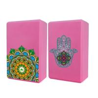 China Printed foam yoga brocks wholesale for sale
