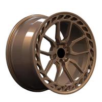 China factory 18'' 19'' 20'' 21'' 22''colorful 2pcs concave big lip forging alloy wheel,forged wheels for sale