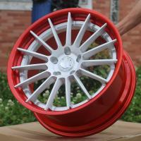 China factory 18'' 19'' 20'' 21'' 22''colorful 2pcs concave big lip forging alloy wheel,forged wheels for sale