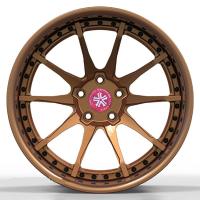 China Customized aluminum alloy wheel rims 19x8.5 forged wheels 5x114.3 19 21 22inch,forged rim 18 20 inch wheels 5x112 20x4 for sale