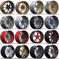 China Customized aluminum alloy wheel rims 19x8.5 forged wheels 5x114.3 19 21 22inch,forged rim 18 20 inch wheels 5x112 20x4 for sale
