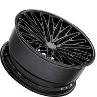 China 18 inch car wheels black bronze brush forged car rim PCD 5x120 forged car wheels for sale