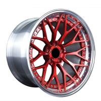 China 18 19 20 21 22 23 24 inch concave mesh design car wheel hub forged alloy car wheel for sale