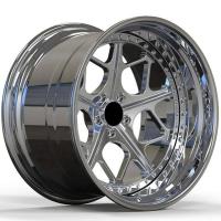 China 18 19 20 21 22 23 24 inch concave mesh design car wheel hub forged alloy car wheel for sale