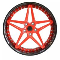China 18 19 20 21 22 23 24 inch concave mesh design car wheel hub forged alloy car wheel for sale