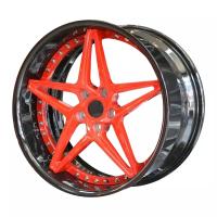 China 18 19 20 21 22 23 24 inch concave mesh design car wheel hub forged alloy car wheel for sale