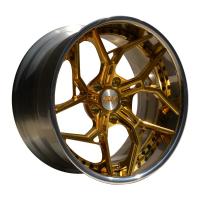 China Professional Forging Rims 18 19 21 inch Gold Wheel rims,alloy 20inch 22inch black rims off caddilac for sale