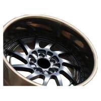 China Two pieces custom deep rims for car 18 19 20 21 22 inch alloy wheels forged car wheels for sale