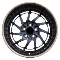 China Two pieces custom deep rims for car 18 19 20 21 22 inch alloy wheels forged car wheels for sale