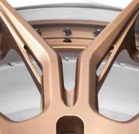 China factory direct custom 22 to 24 inch aluminum gold bronze brushed car forged wheels for sale