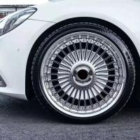 China forged alloy wheels 2 pieces Chrome wheel rims forged concave wheels for sale