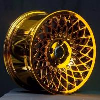 China Custom forged 6061 aluminum alloy electroplate Chrome wheels rims for sale