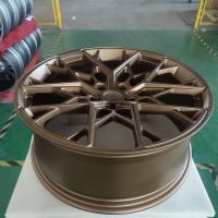China 18 19 20 21inch custom forged alloy wheels Bronze finished forged wheels for racing cars for sale